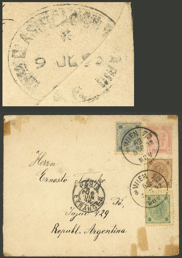Stamp Auction - Austria postal history - Auction # 2222 WORLDWIDE ...
