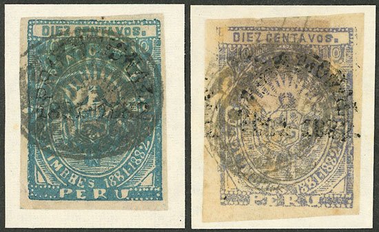 PERU - LOCAL STAMPS Stamp Auctions